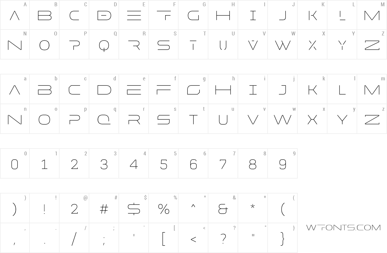 MADE Future X Header Font | wfonts.com - download free