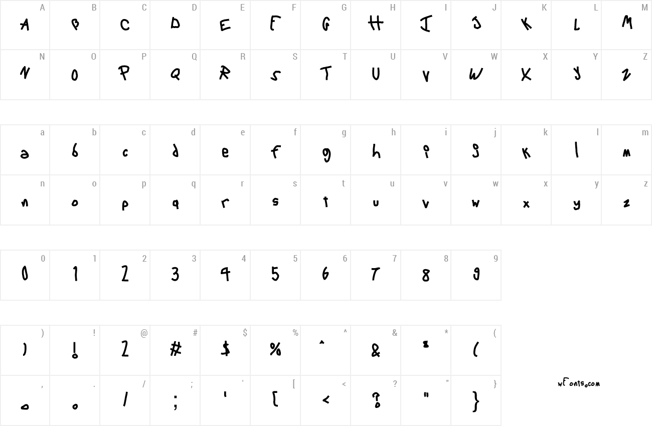 6 Script Font | wfonts.com - download free