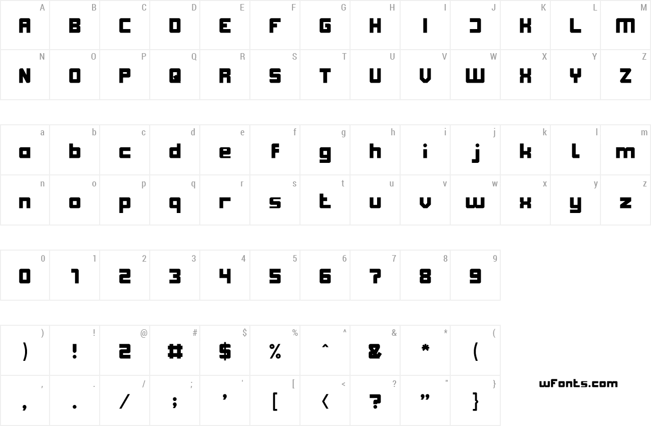 Sub Urban City Font | wfonts.com - download free