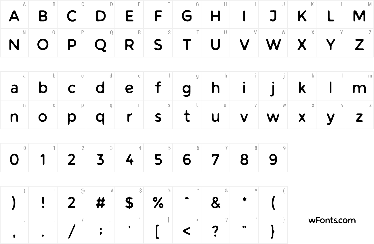 Warlow Sans Font | wfonts.com - download free