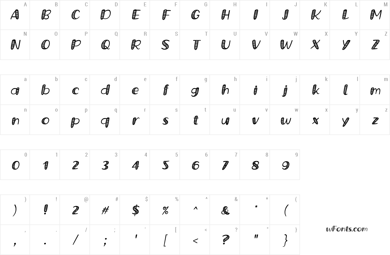 Grande October Four Font | wfonts.com - download free