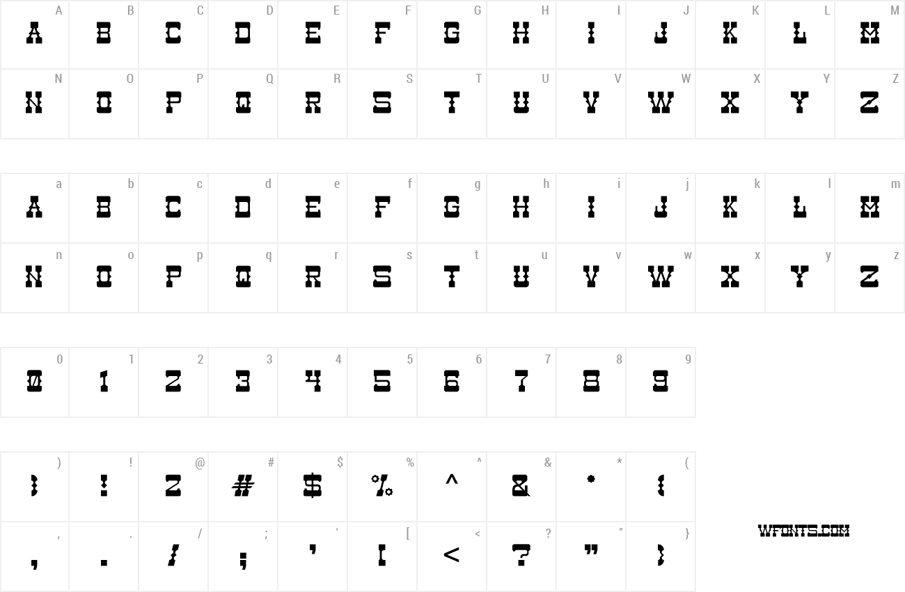 Medium Rare Font | wfonts.com - download free