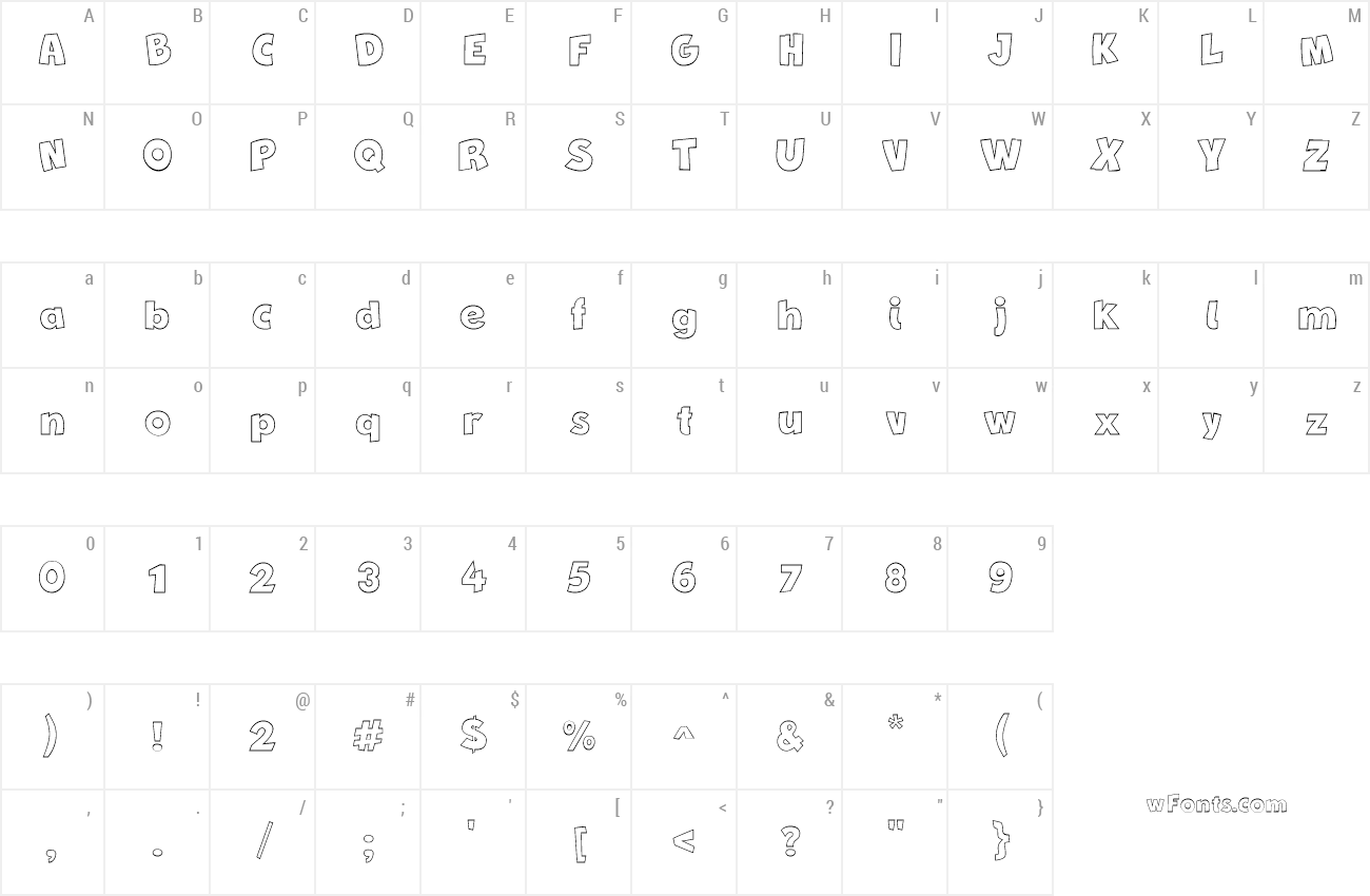 New Comic BD Font | wfonts.com - download free