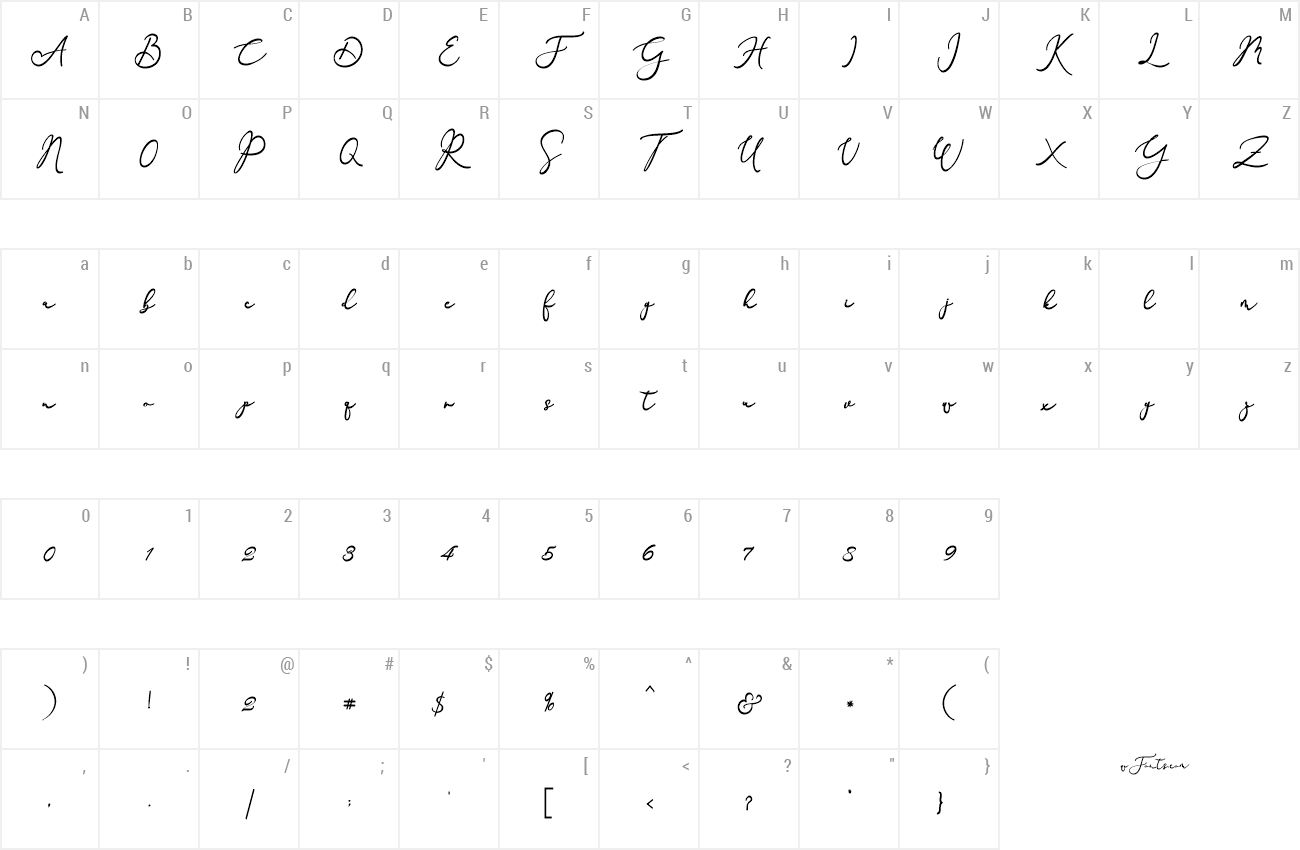 Rachela Font | wfonts.com - download free