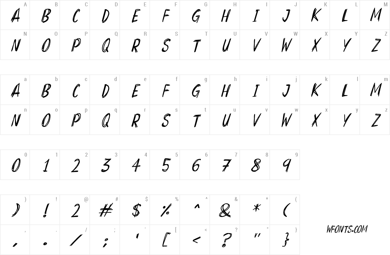 Super Scratchy Font | wfonts.com - download free