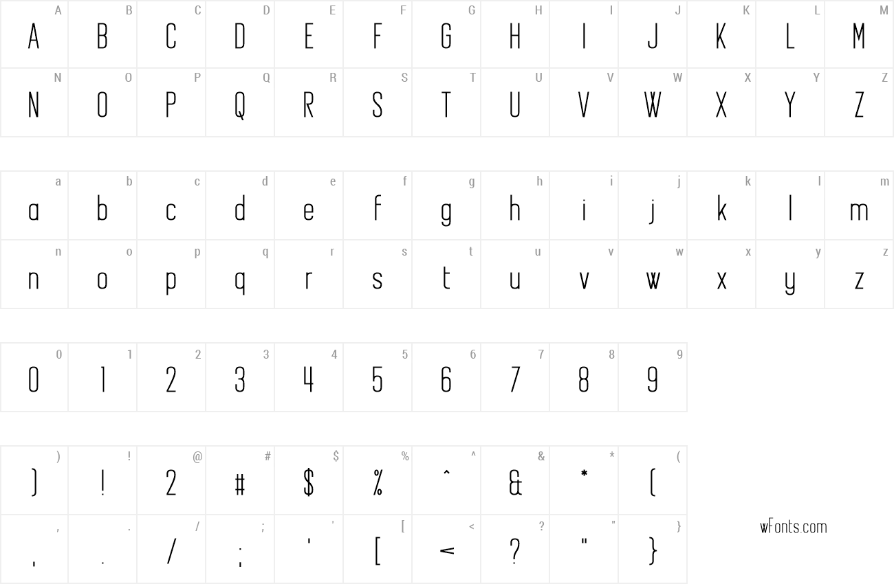 Another Flight Font | wfonts.com - download free