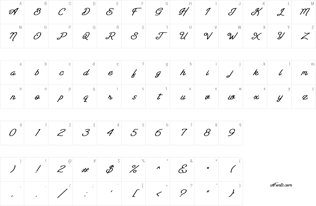 Santana Font | wfonts.com - download free