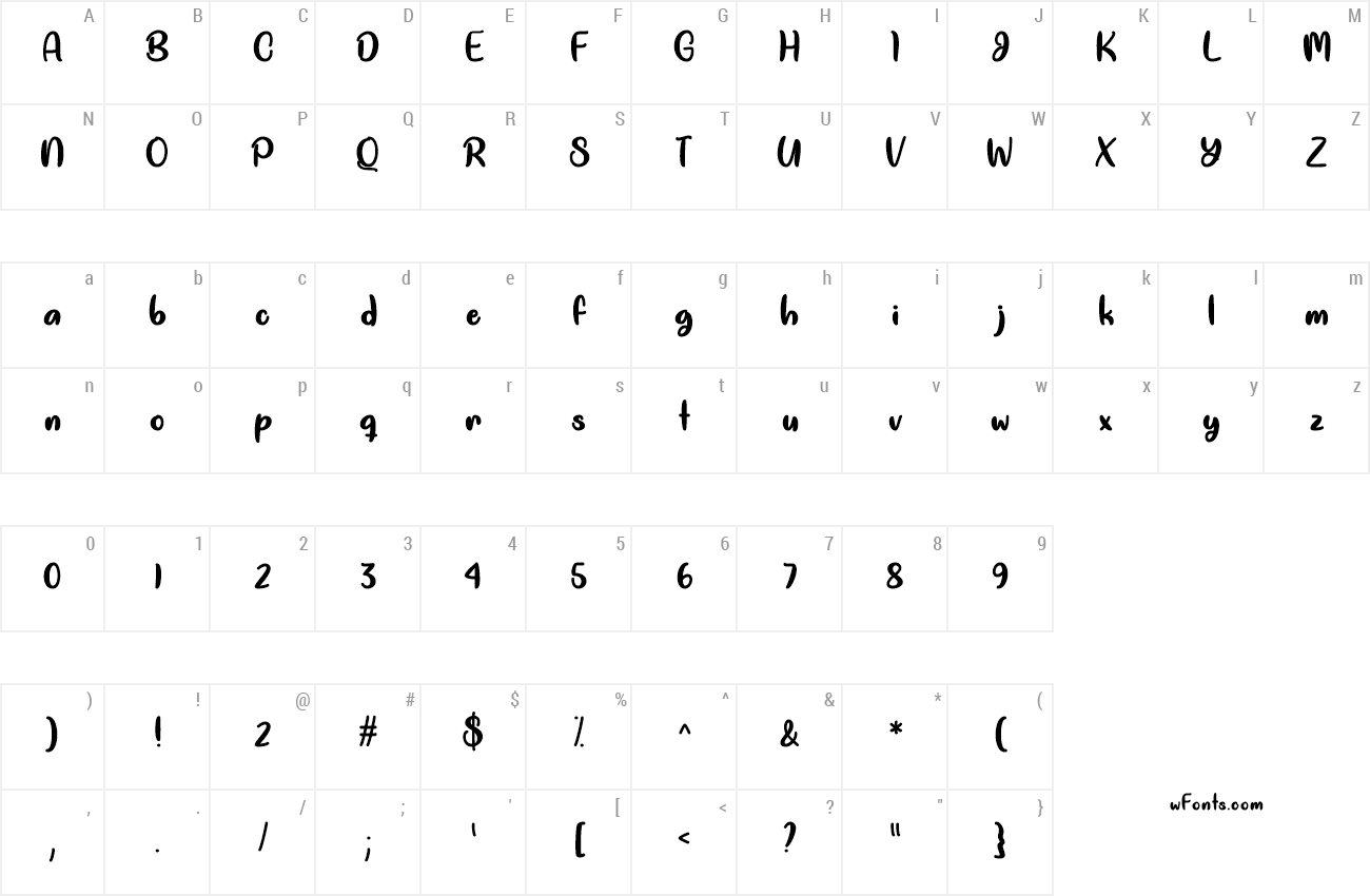 Good Unicorn Font | wfonts.com - download free