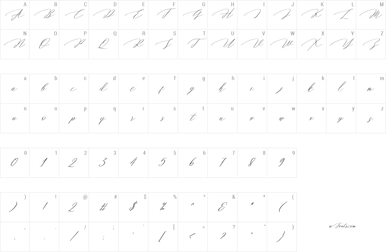 Magarella Script Font | wfonts.com - download free