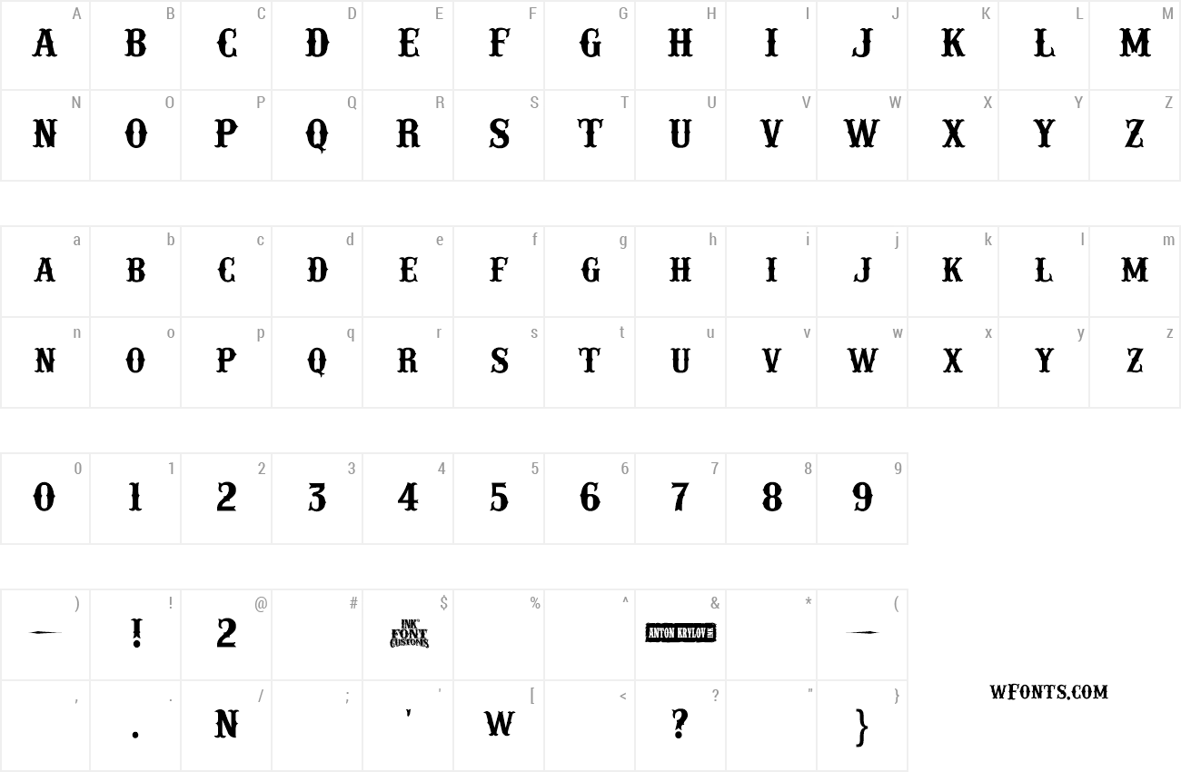 IFC Rail Road Font | wfonts.com - download free