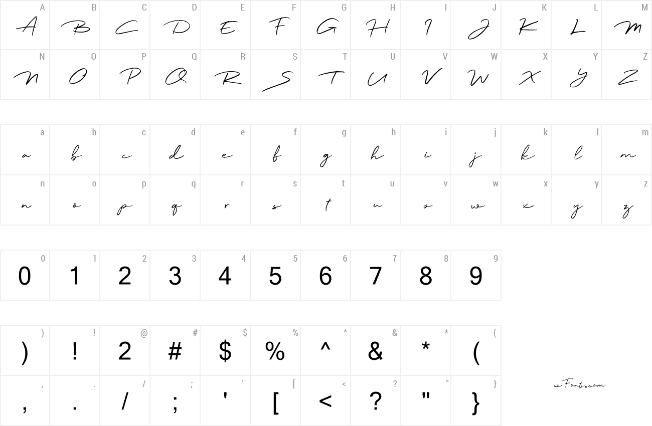 Jadyn Maria Font | wfonts.com - download free