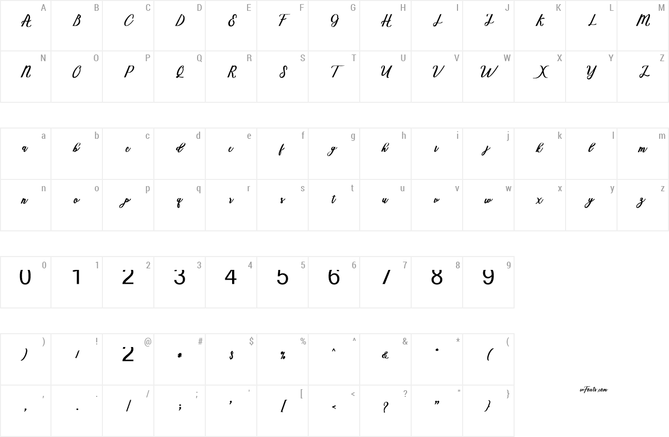 Marcela Script Font | wfonts.com - download free