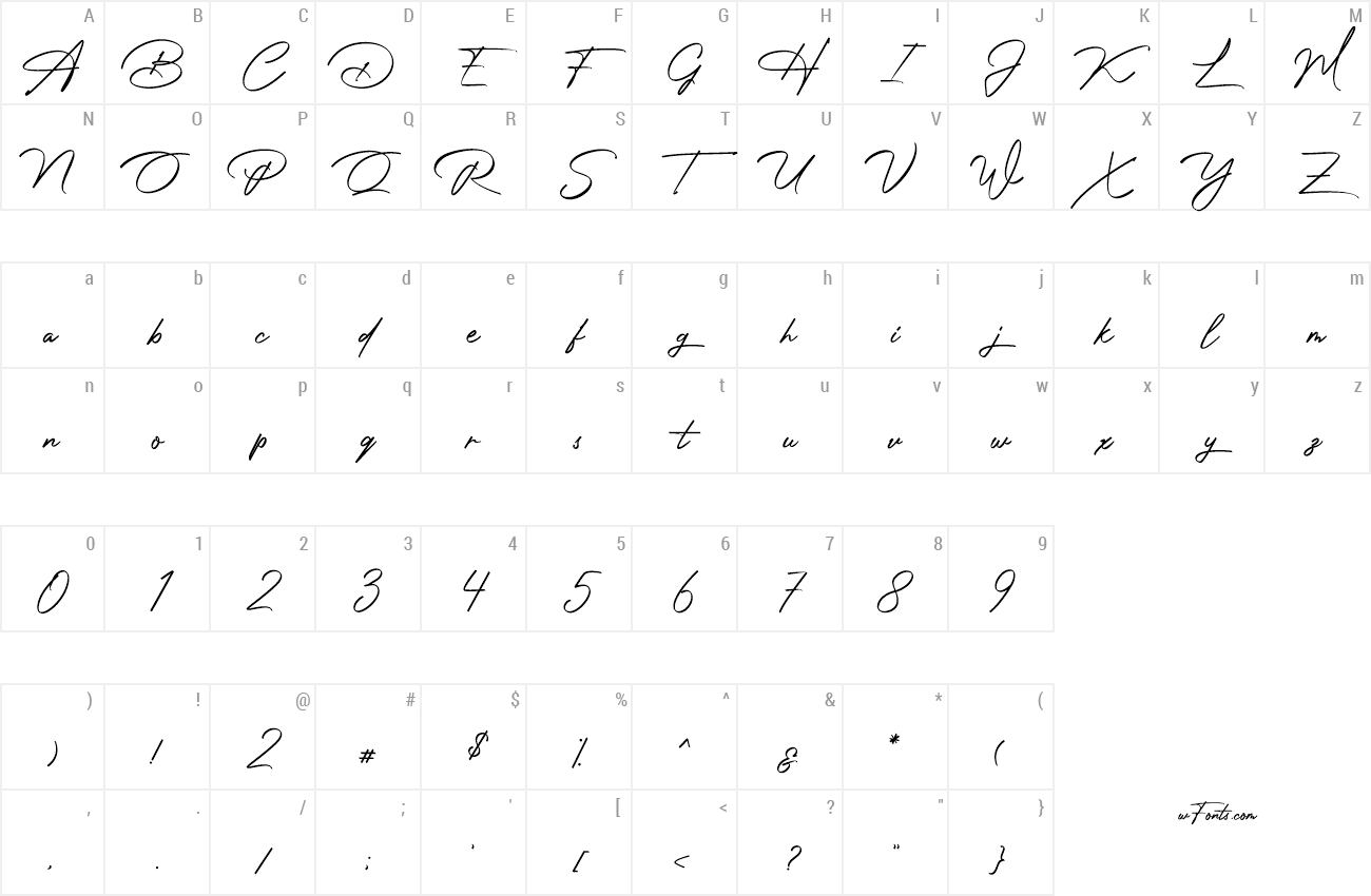 Photograph Signature Font | wfonts.com - download free