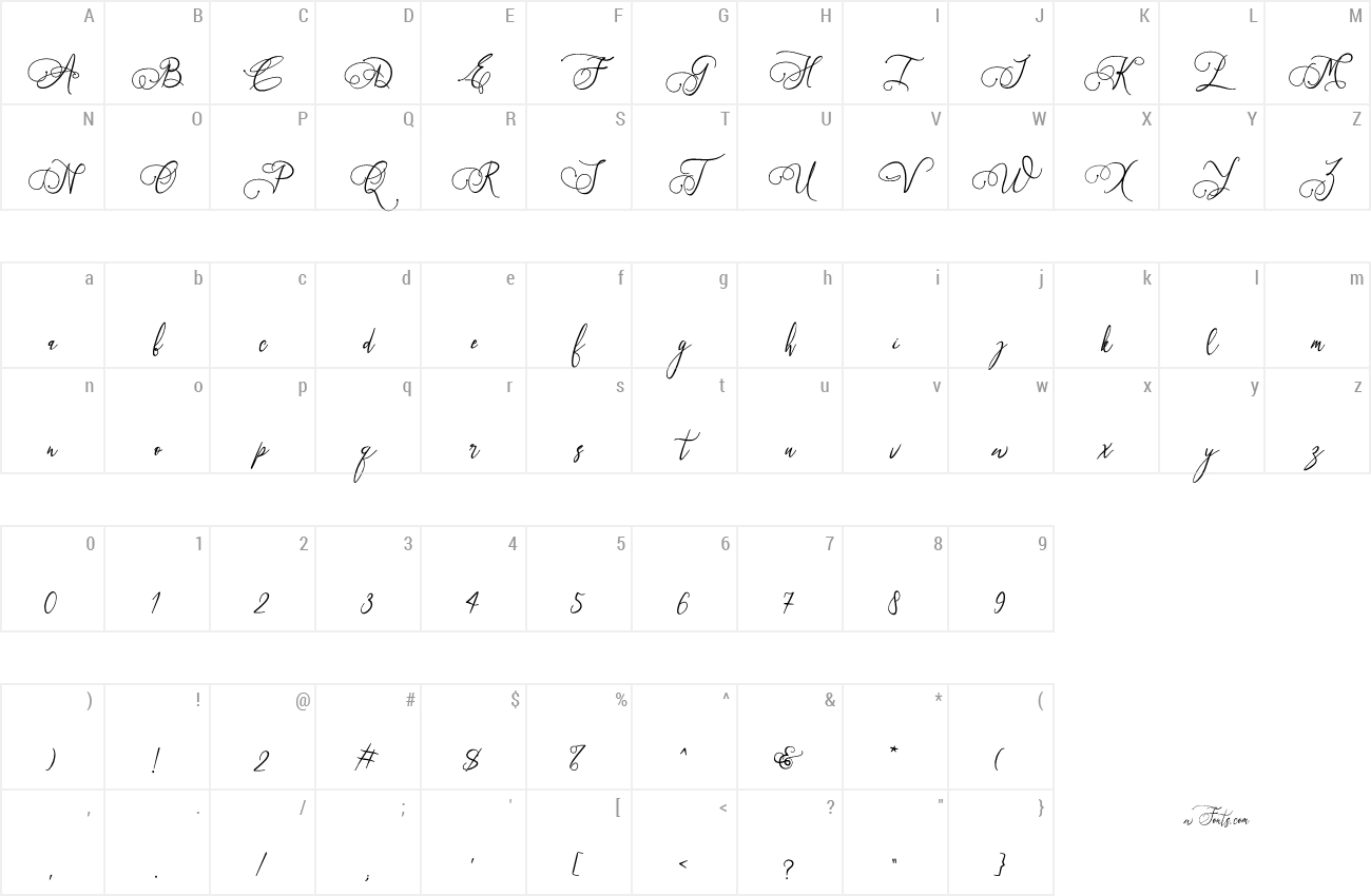 Art Maria Font | wfonts.com - download free