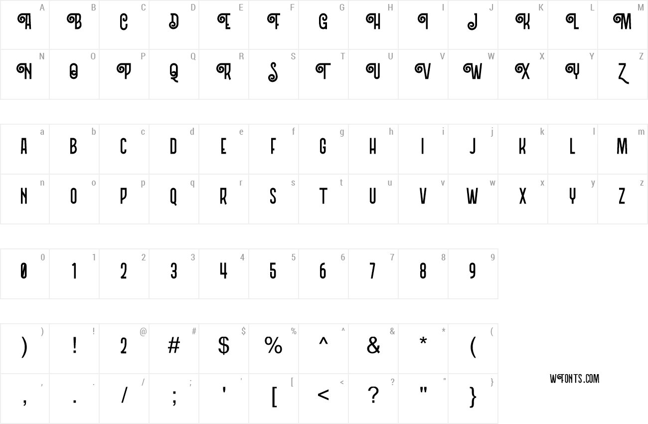 Northern Font | wfonts.com - download free