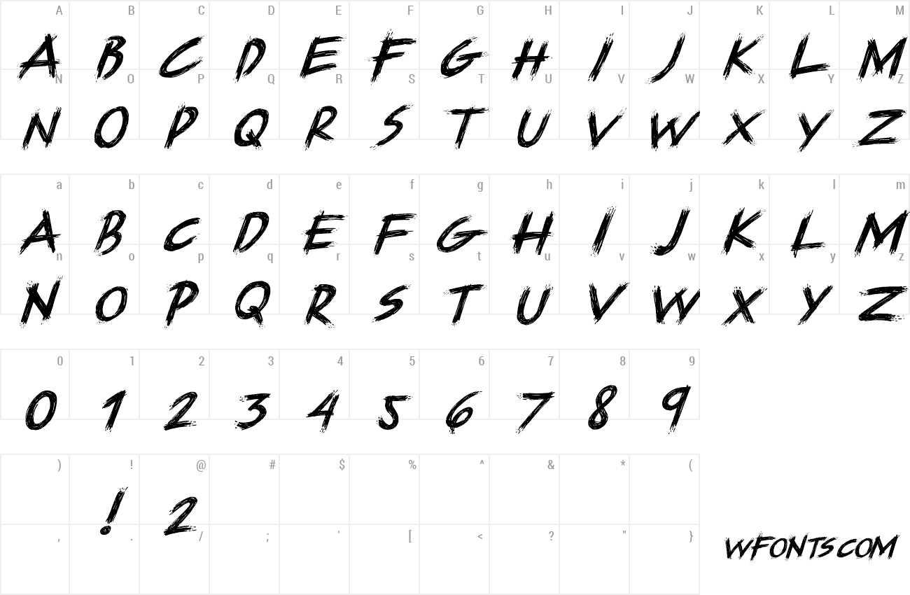 Supremo Font | wfonts.com - download free