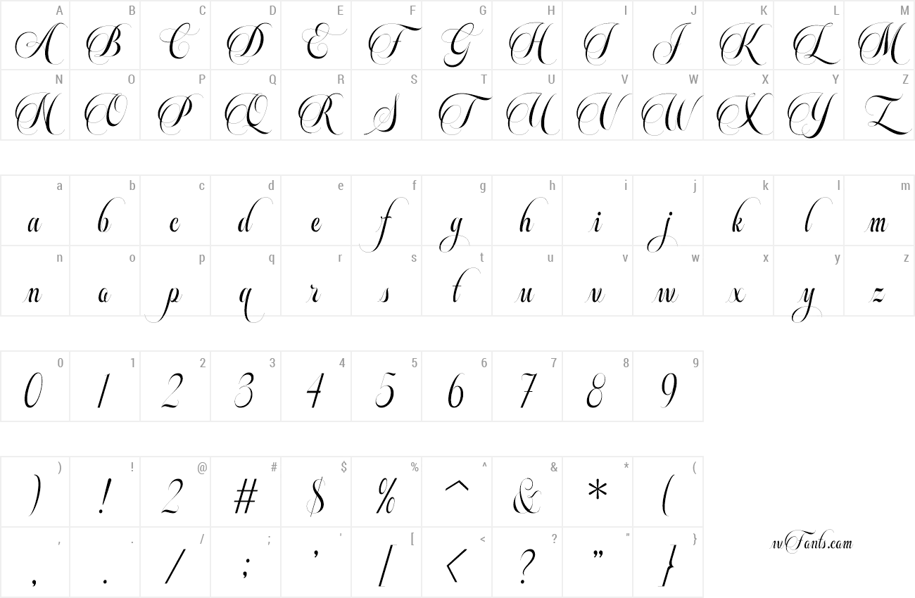 Beautiful Roses Script Font | wfonts.com - download free