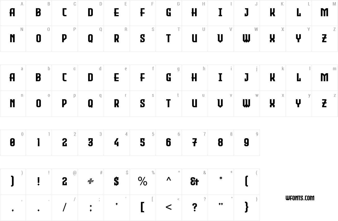 Evil Empire Font | wfonts.com - download free