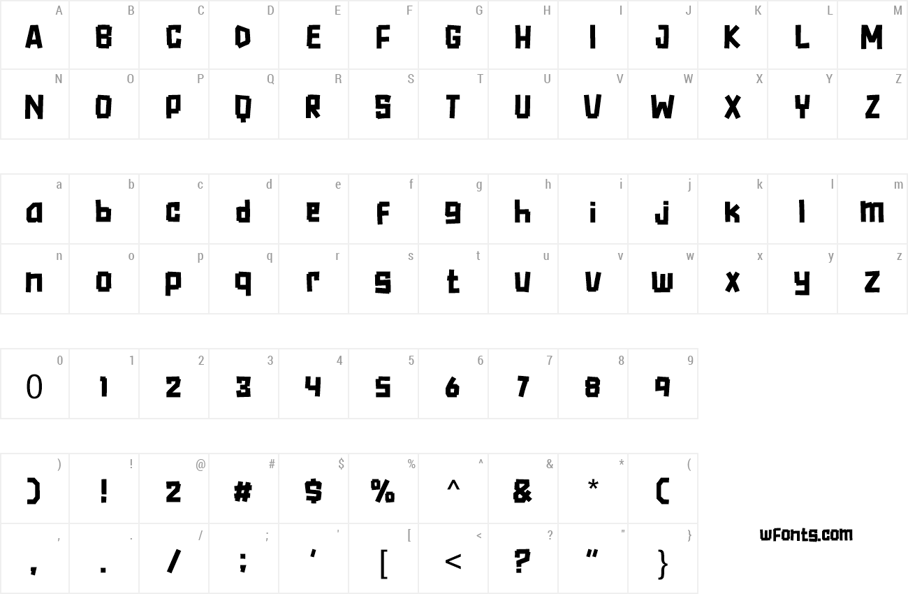 Low Batt Font | wfonts.com - download free