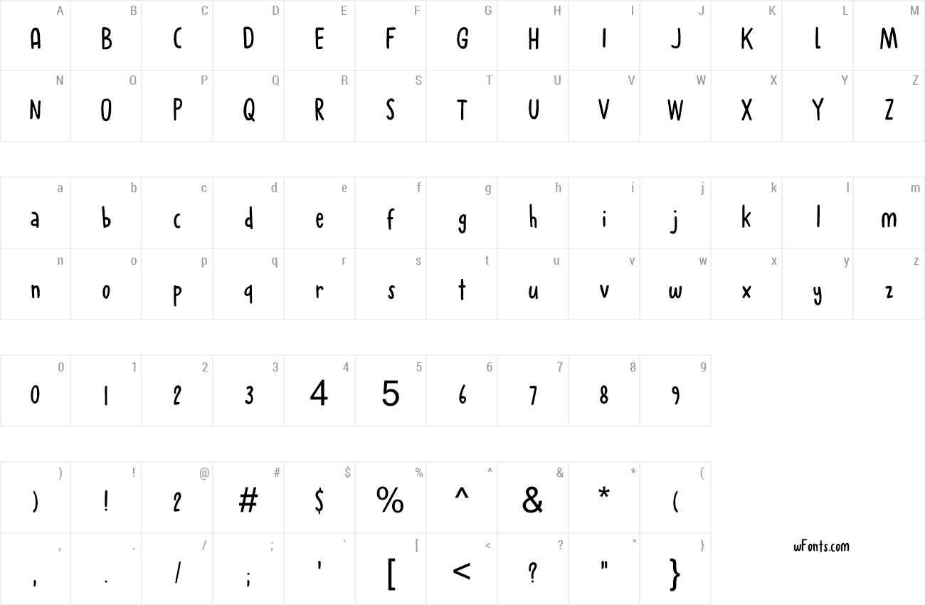 Chewy Caramel Font | wfonts.com - download free