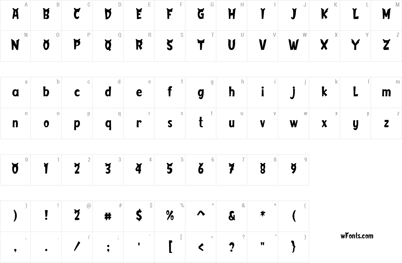 Sweety Cats Font | wfonts.com - download free