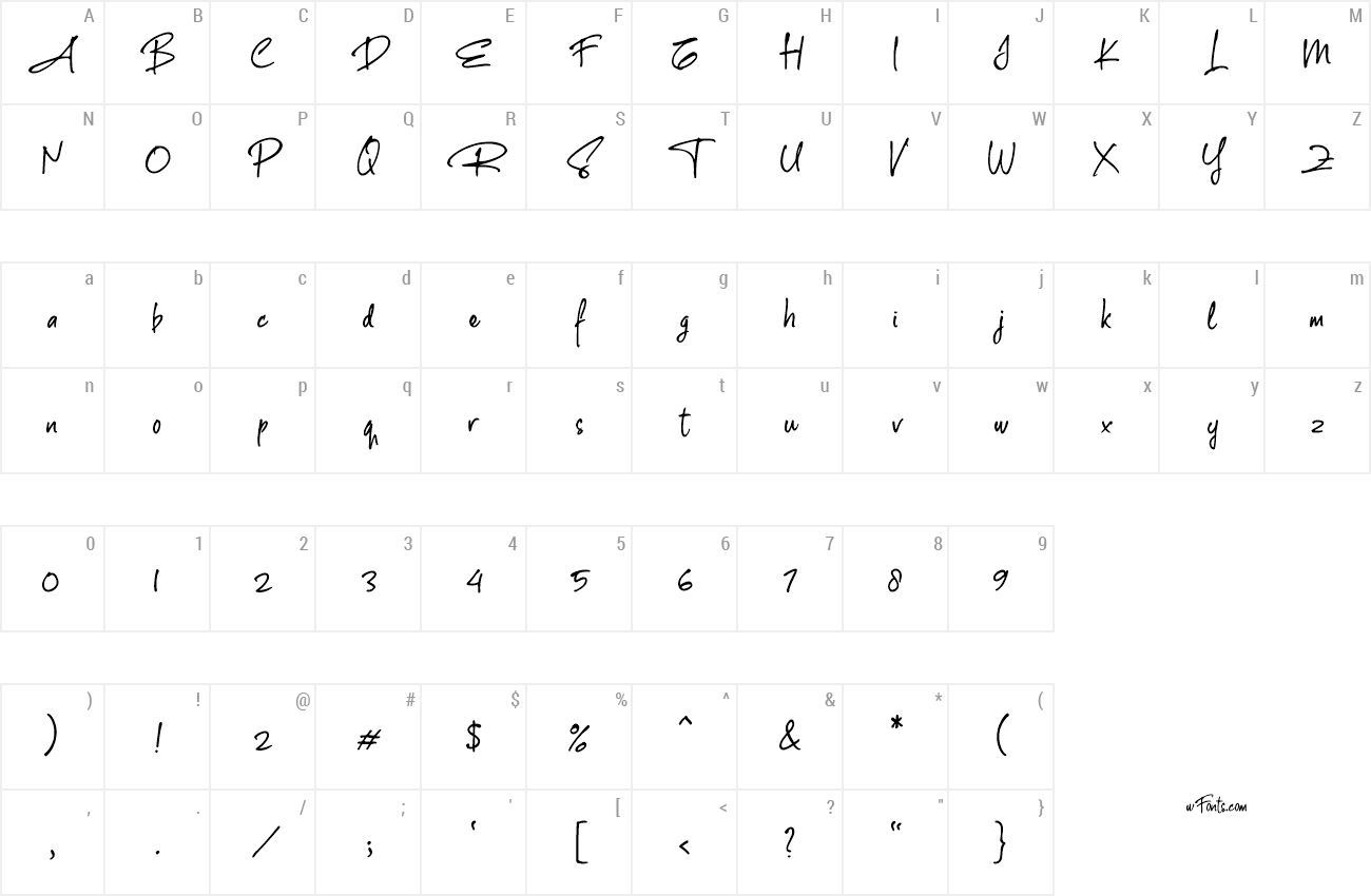 The Rambler Font | wfonts.com - download free