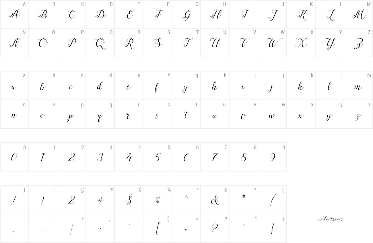 Download Free Font Milagros Script