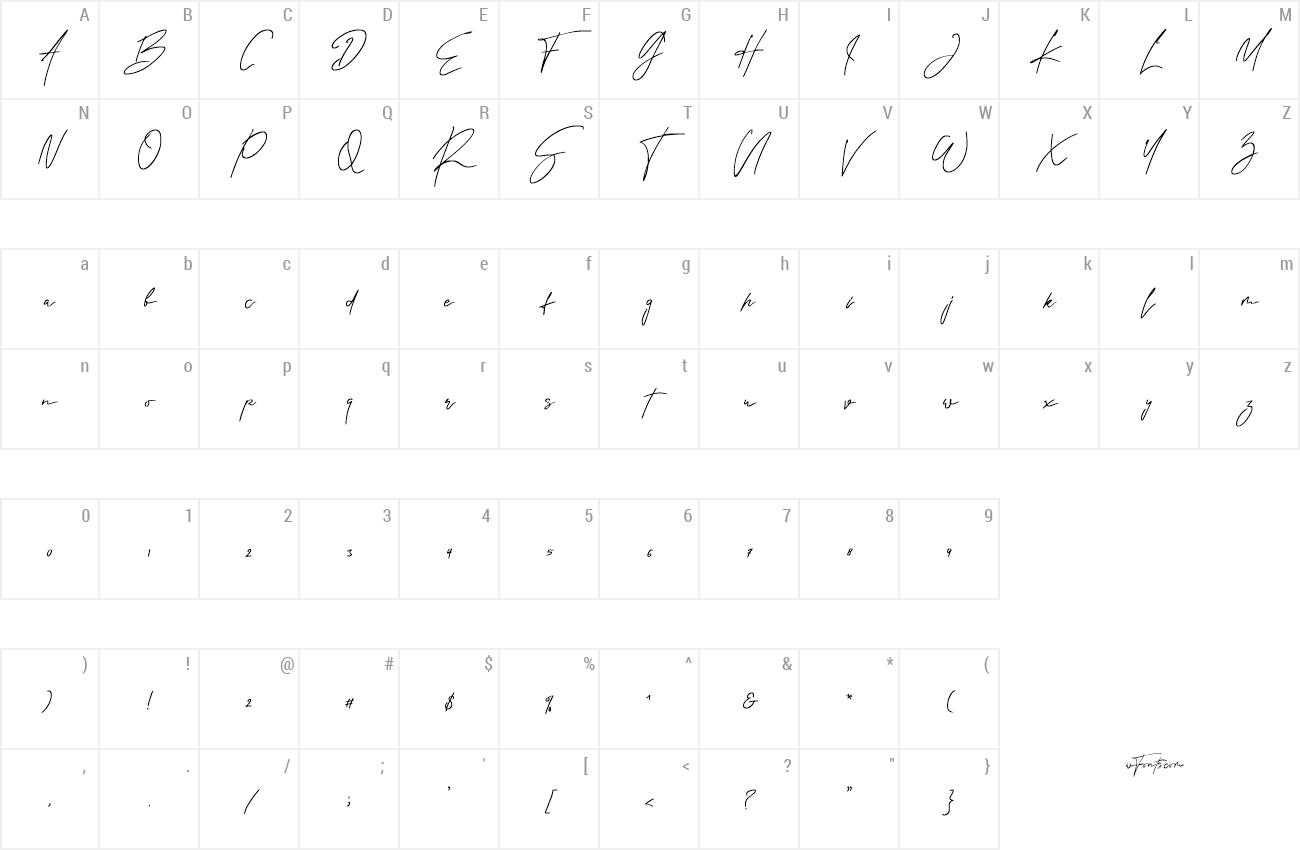 Rindu Alam Font | wfonts.com - download free