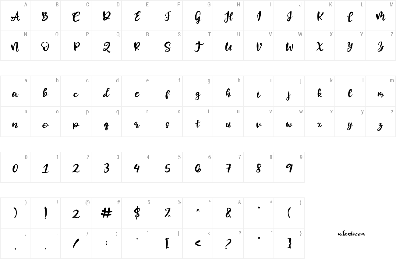 Pulang Malam Font | wfonts.com - download free