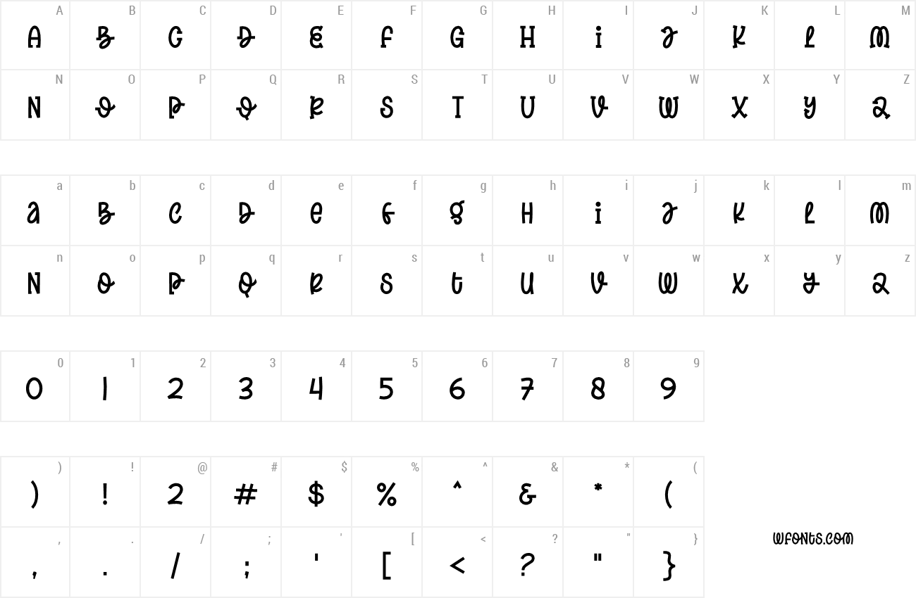 Spring Daily Font | wfonts.com - download free