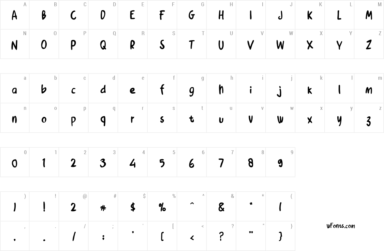 Chicken Soup Font | wfonts.com - download free