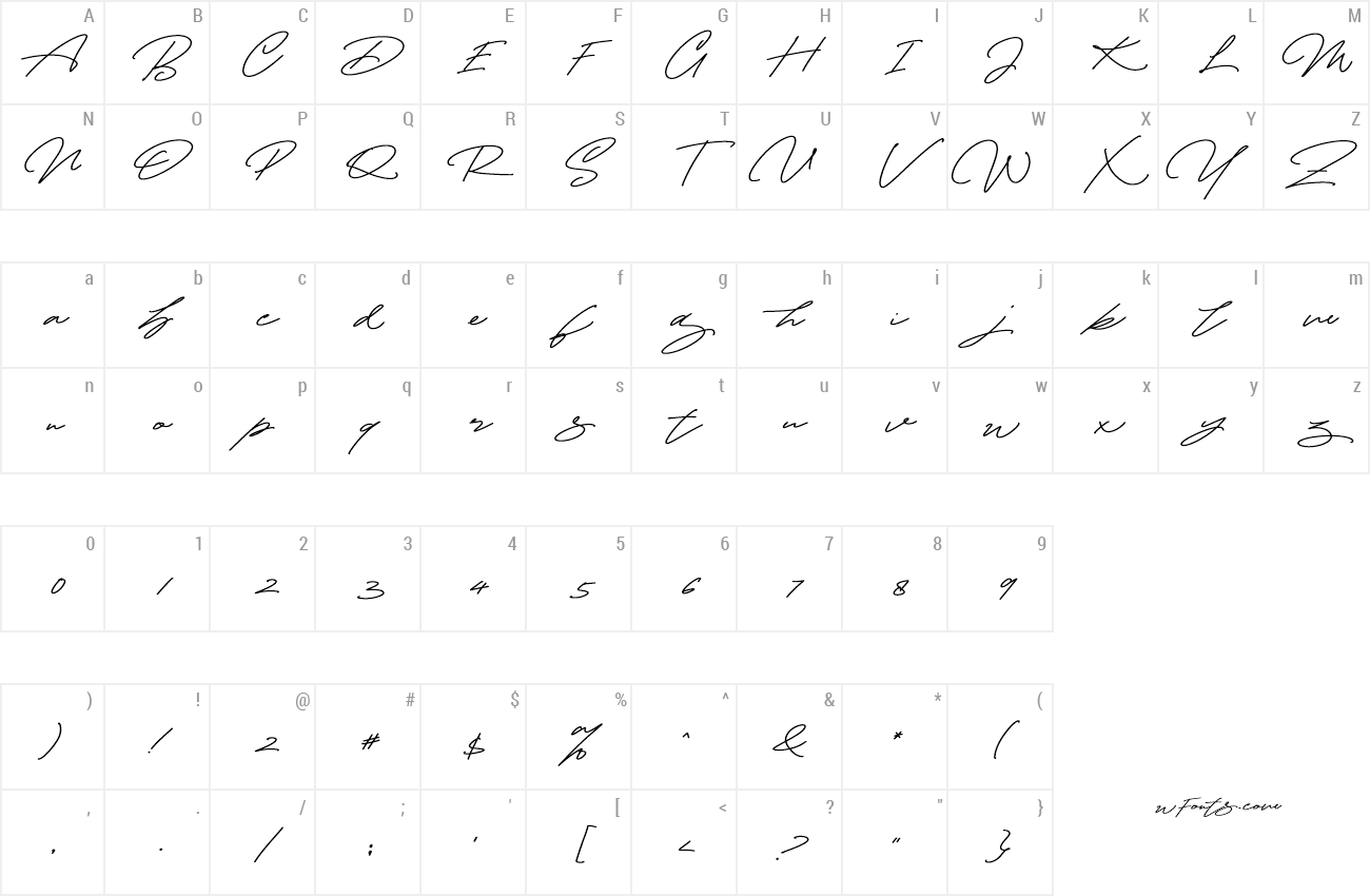 Cynthia Blooms Font | wfonts.com - download free