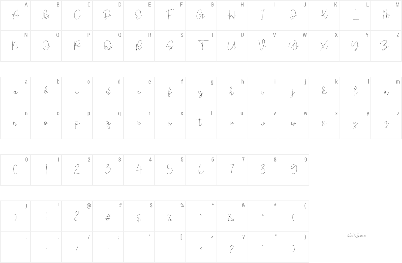 Rhythm Script Font | wfonts.com - download free