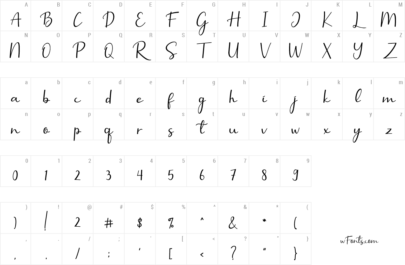 Selly Calligraphy Font | wfonts.com - download free