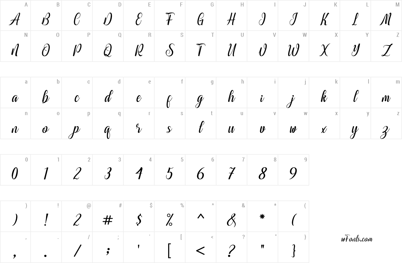 Hino Nagata Font | wfonts.com - download free