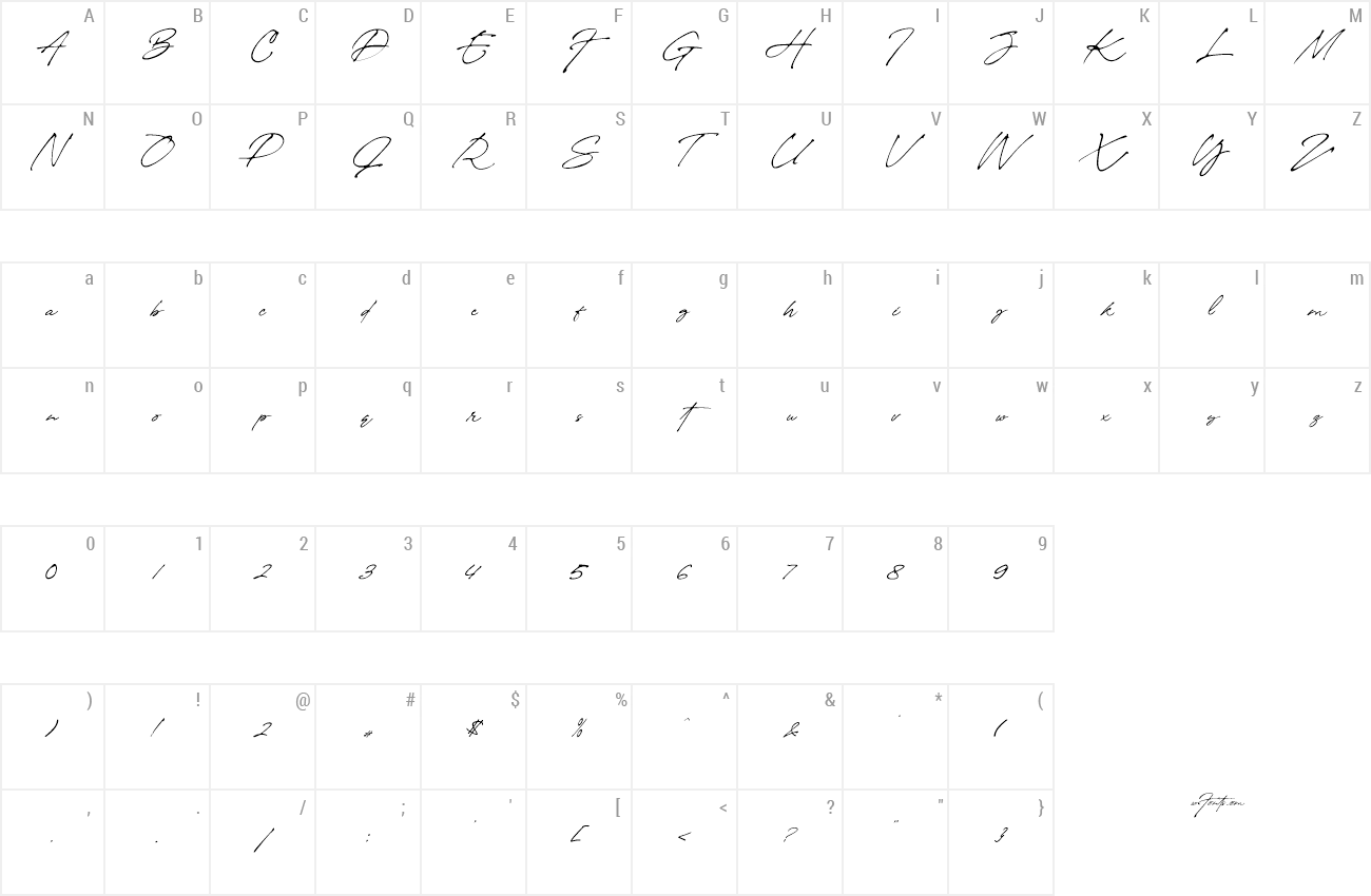 Brigitte Eigner Font | wfonts.com - download free