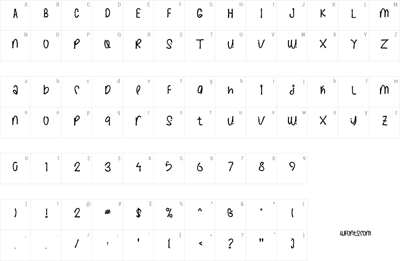 Graphic Plant Font | wfonts.com - download free