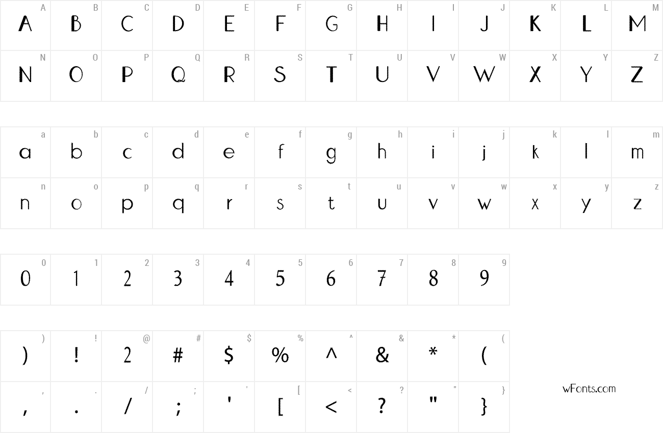 Prickly Cactus Font | wfonts.com - download free