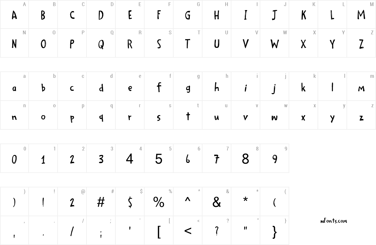 Scribble Note Font | wfonts.com - download free