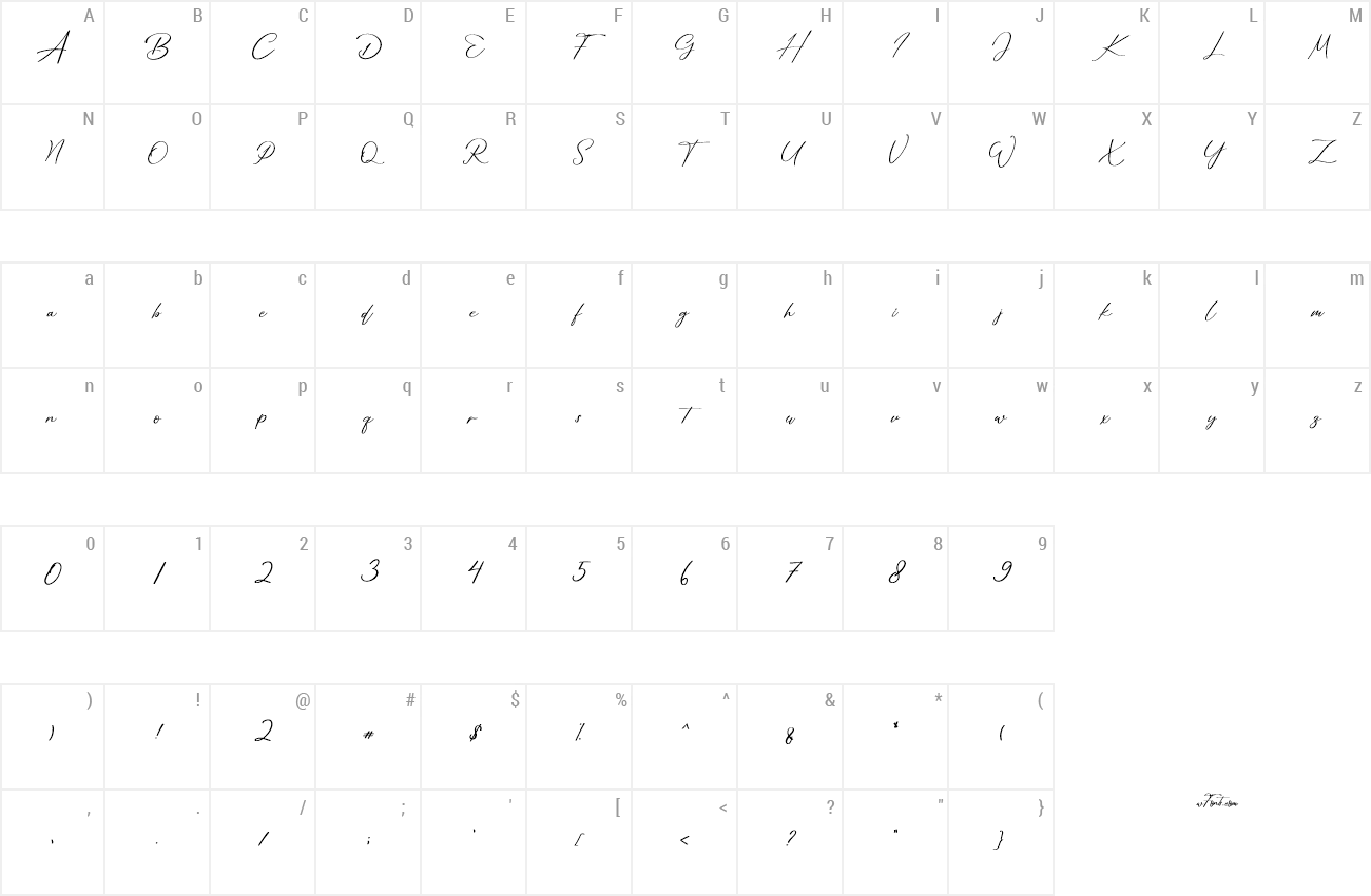 Bellamy Signature Font | wfonts.com - download free