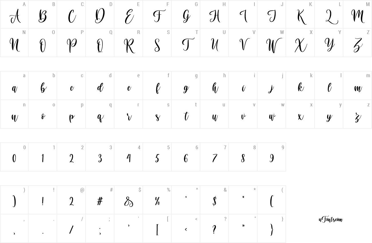 Virgi Ella Font | wfonts.com - download free