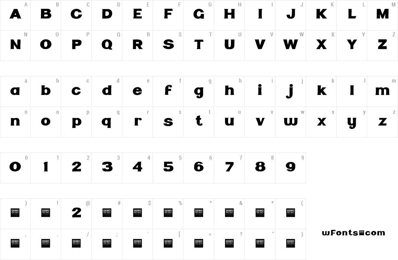 Tuff Stuff Font | wfonts.com - download free