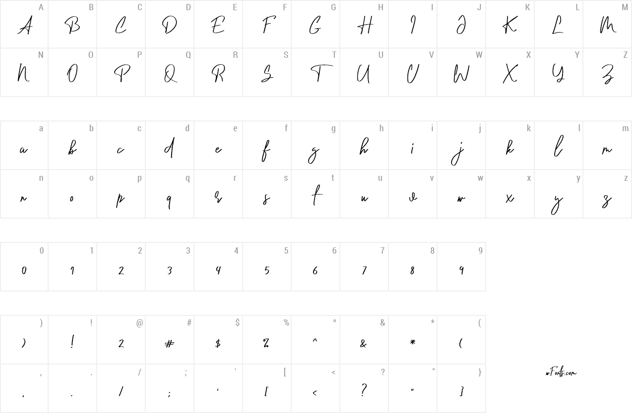 Curly Millie Font | wfonts.com - download free