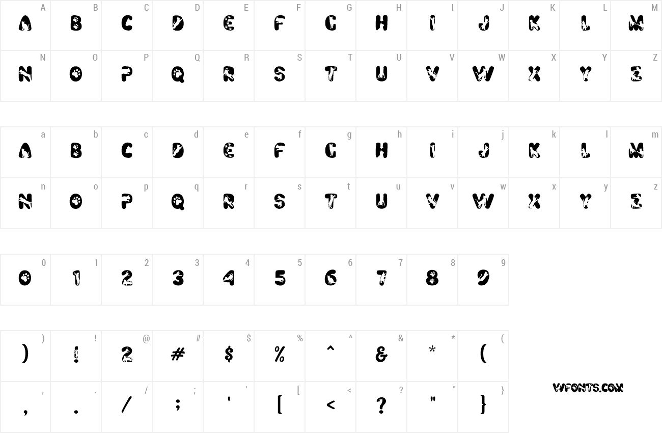 Cute Meow Font | wfonts.com - download free