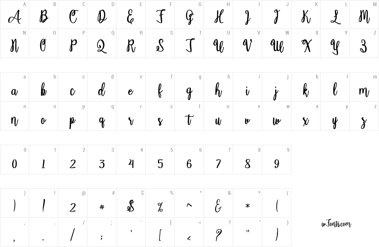 Adelia Pasha Font | wfonts.com - download free