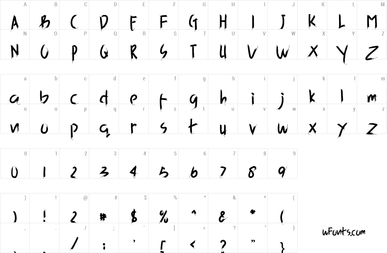 Ghost Hunter Font | wfonts.com - download free