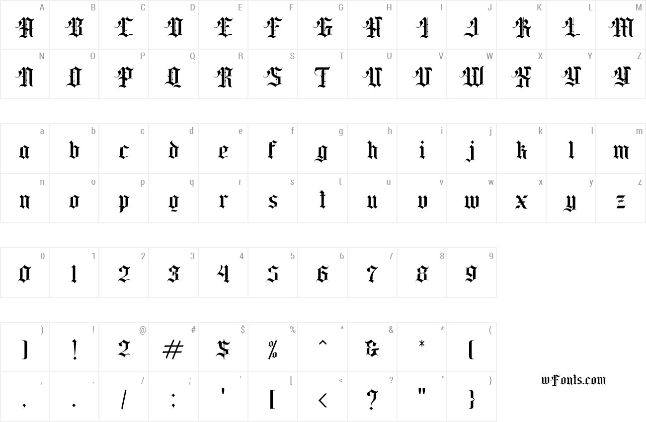 Classic Rock Band Font | wfonts.com - download free