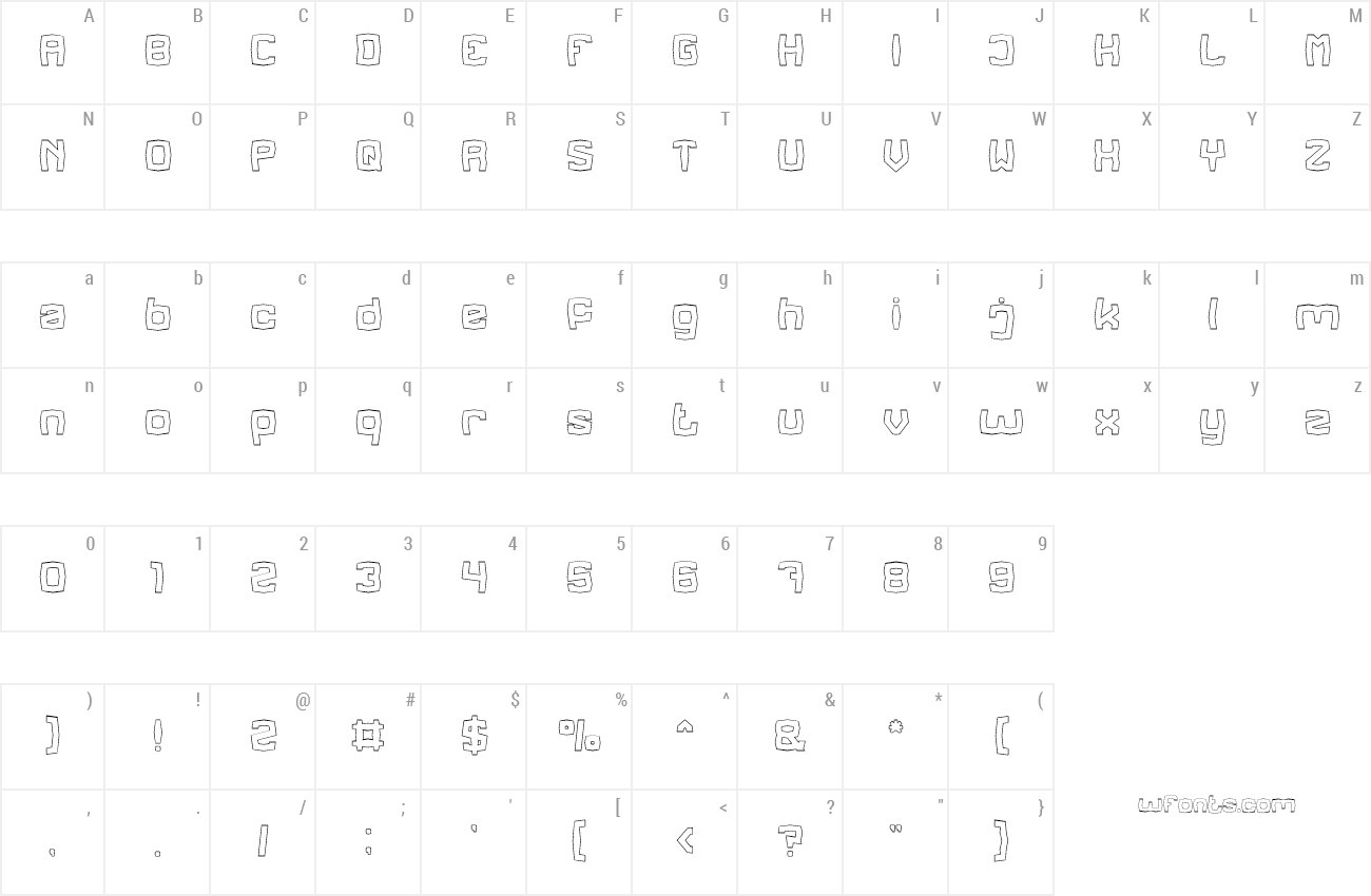 Reggae Bass Font | wfonts.com - download free