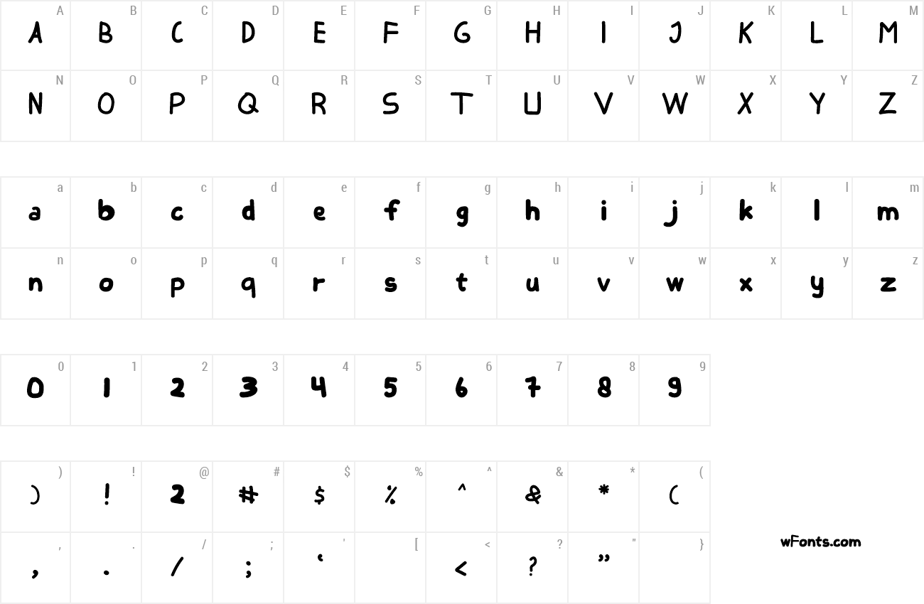 Normal Kids Font | wfonts.com - download free