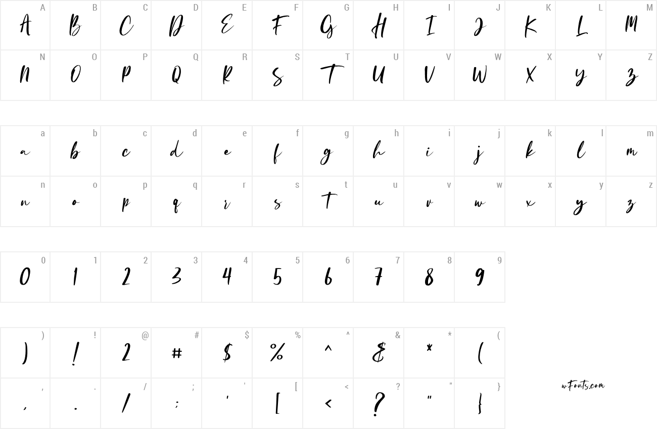 Oliver Blush Font | wfonts.com - download free